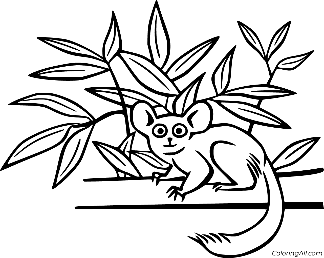 Bushbaby Coloring Pages (6 Free Printables) - ColoringAll