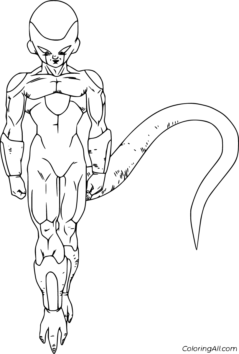 Frieza Coloring Pages 12 Free Printables ColoringAll