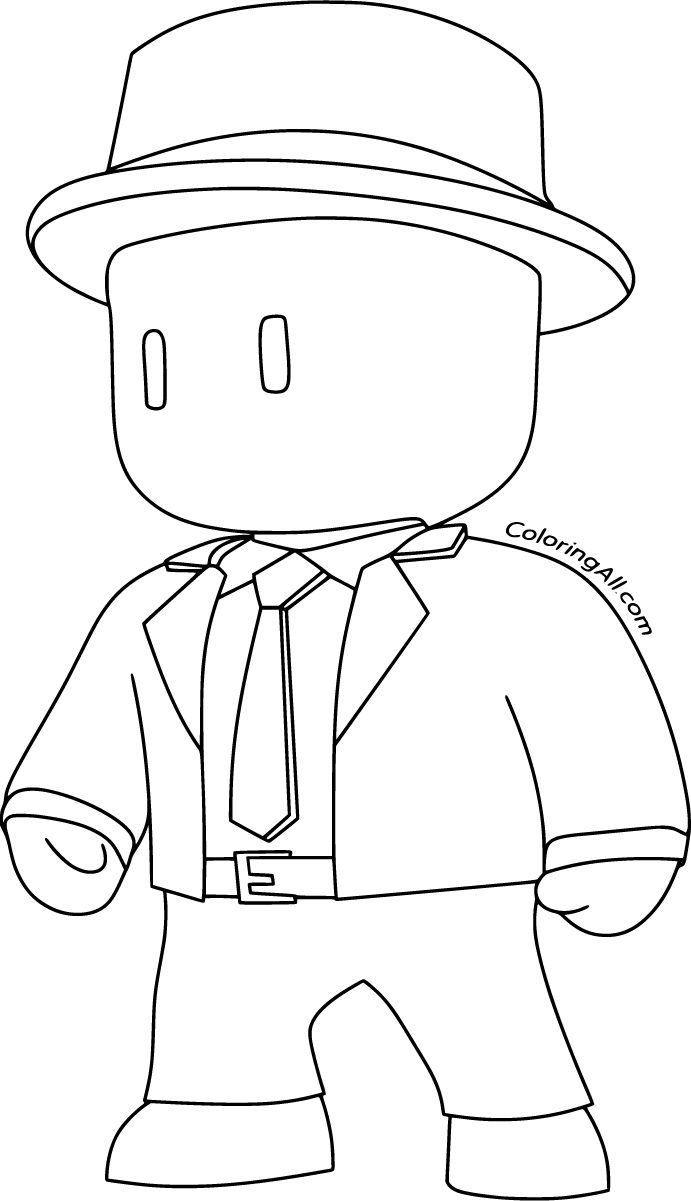 Stumble Guys Coloring Pages (45 Free Printables) - ColoringAll