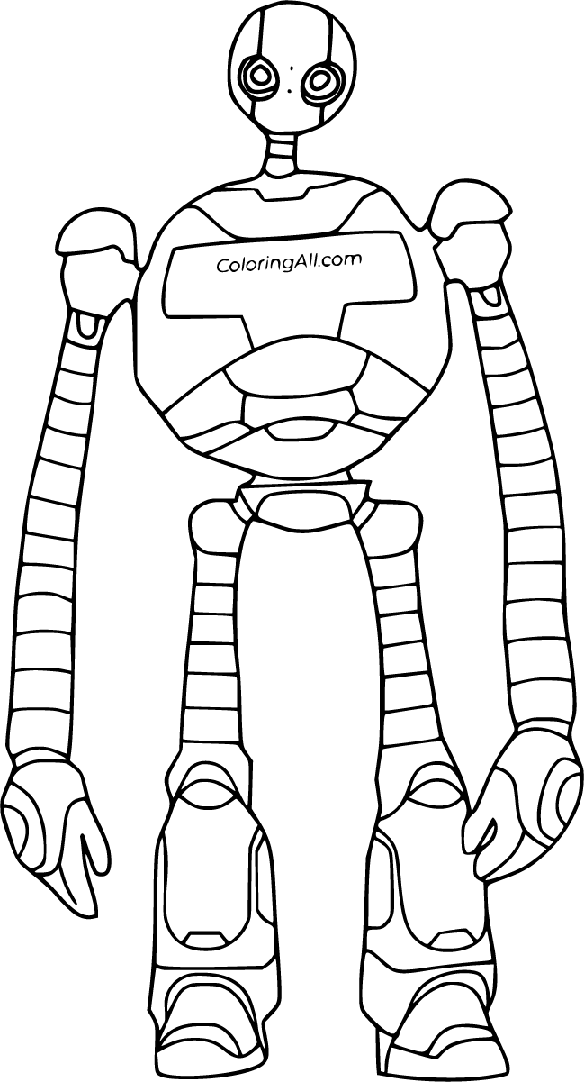 The Wild Robot 2024 Movie Coloring Pages (8 Free Printables) - ColoringAll