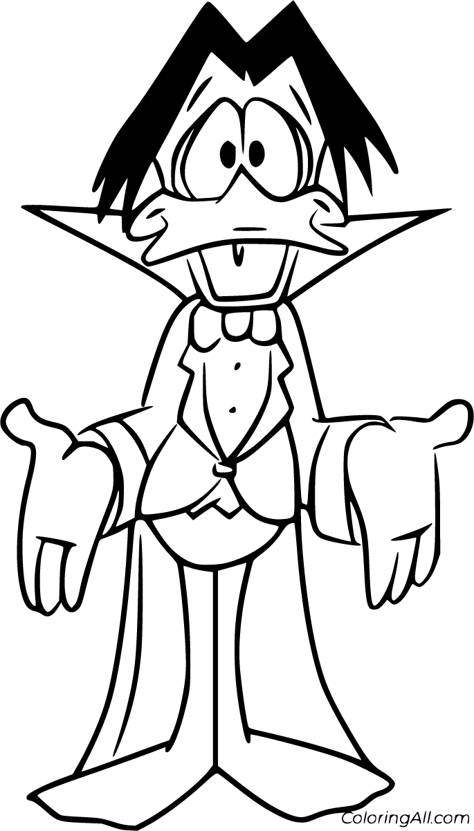 Count Duckula Coloring Pages (9 Free Printables) - ColoringAll Count Duckula Coloring Pages (9 Free Printables) - ColoringAll