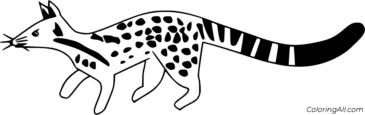 Genet Coloring Pages (5 Free Printables) - ColoringAll