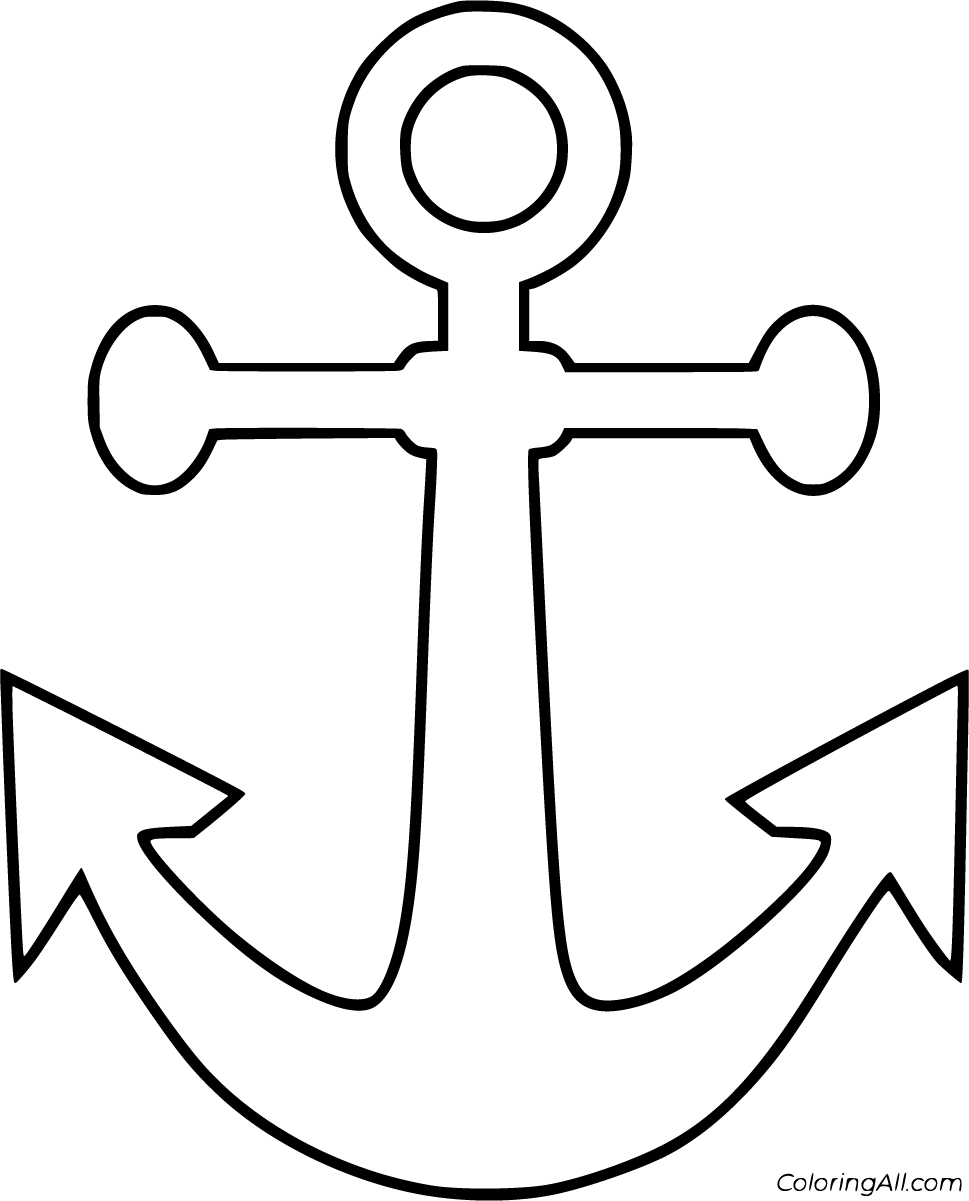 Anchor Coloring Pages (22 Free Printables) - ColoringAll