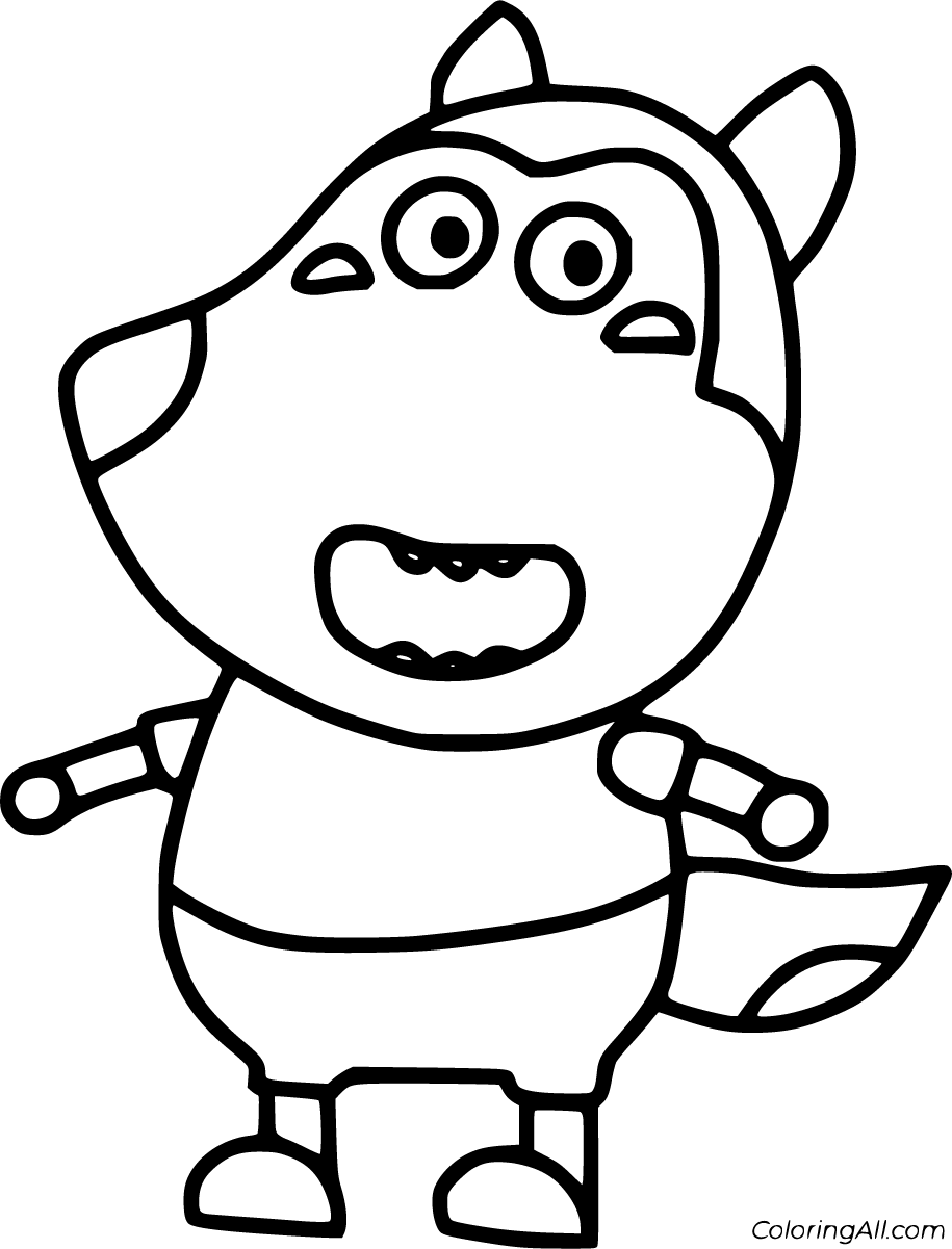 Wolfoo Coloring Pages (22 Free Printables) - ColoringAll